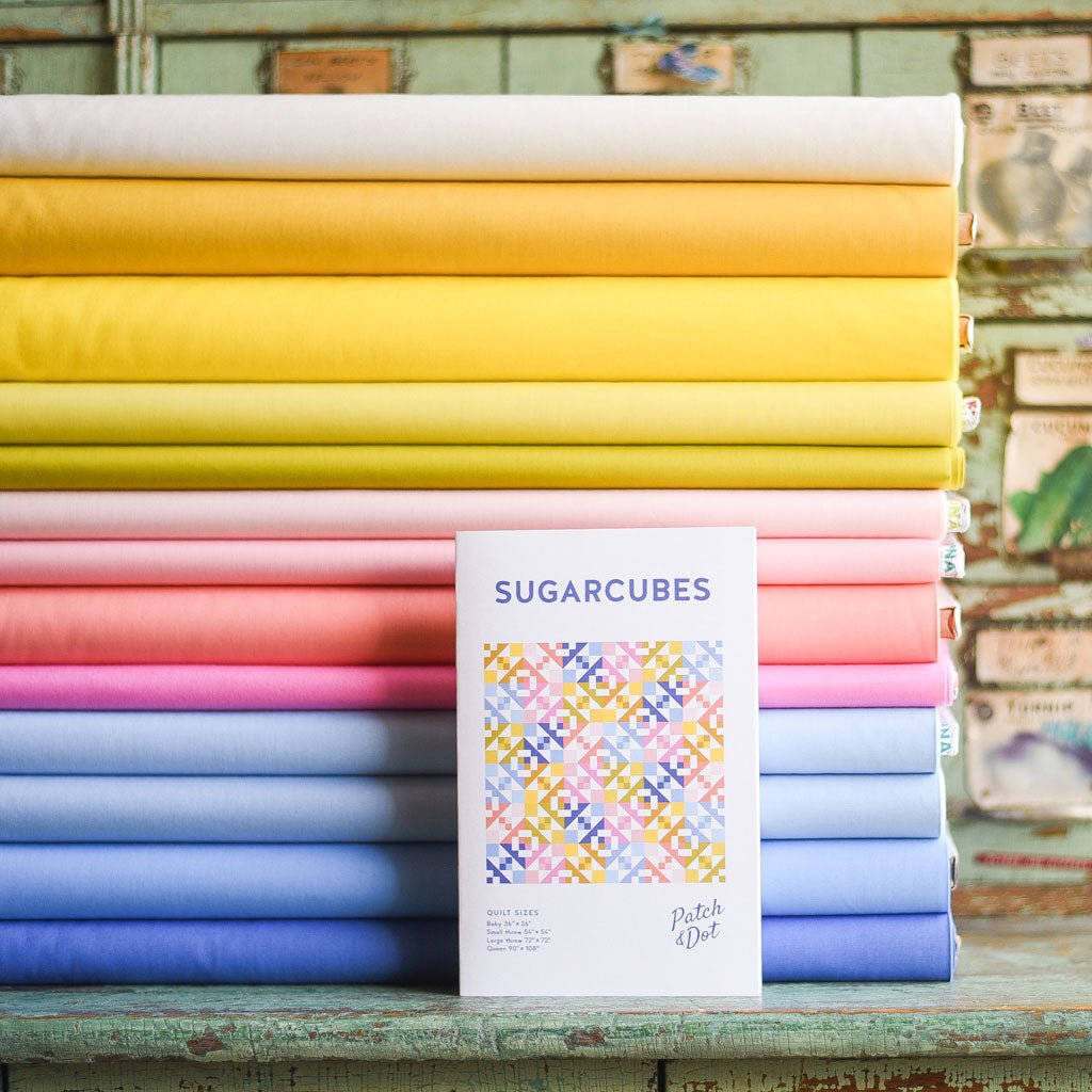 Patch and Dot : Sugarcubes Quilt Kit : Small Throw – the workroom