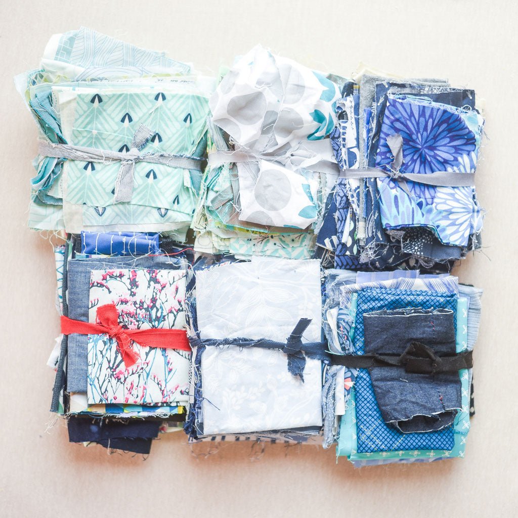 the workroom : Scrap Bundle : Archive Prints : Blue