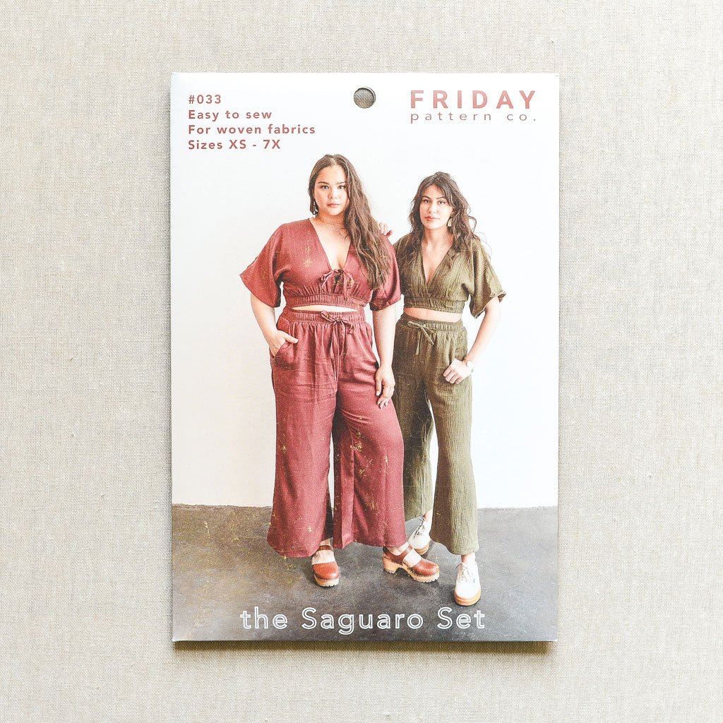 Friday Pattern Co. : Saguaro Set Pattern – the workroom