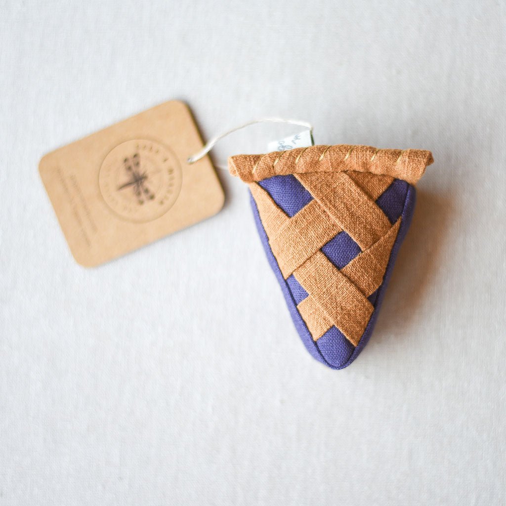 Gogo and Martin : Blueberry Pie Pin Cushion – the workroom