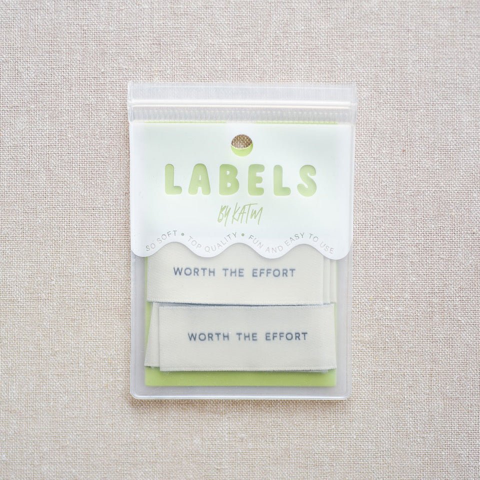 Kylie And The Machine : Woven Labels : Worth The Effort : 6 pcs – the ...